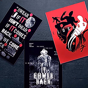 Amscan WB Mixed Horror Cutouts | 12 Pieces | Halloween Party Supplies, Horror House Decoration | Officially Licensed by Amscan