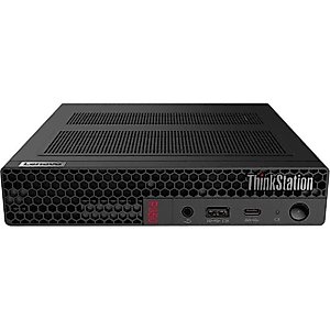 Lenovo ThinkStation P350 30EF001PUS Workstation - 1 x Intel Core i5 Hexa-core (6 Core) i5-11500 11th Gen 2.70 GHz - 16 GB DDR4 SDRAM RAM - 512 GB SSD - Tiny - Raven Black - Windows 10 Pro 64-bit - Eng