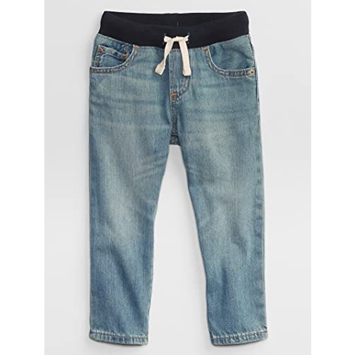GAP Baby Boys Pull-on Slim Jeans, Medium Wash, 0-3 Months US