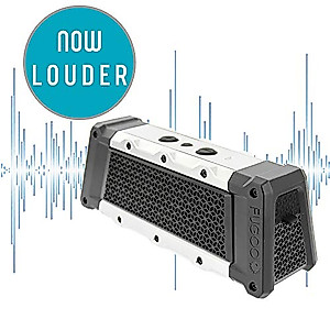 FUGOO Tough 2.0 | Durable & Portable Indoor/Outdoor Bluetooth Speaker | 360 Degree Sound | IPX67-Rated Waterproof, Snow Proof, Mudproof, Sand Proof | 10-Hour Playtime | Wireless Stereo Pairing