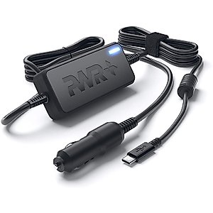 USB-C Car Adapter Laptop Charger for Dell Chromebook 3100 3500 3400 3120 3410 3420 5421 7200 7300 7400 5190 LA45NM121 XPS 9250 9500 9560 Latitude 7410 7420 7430 5520 5420 5320 9410 9510 7310 7210