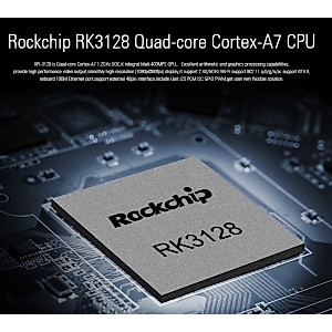 Geniatech XPI-3128 Single Board Computer, Embedded Computer Module, Development Board, Rockchip RK3128 Quad Core Cortex-A7 8GB WiFi, Card-sized High Performance Board