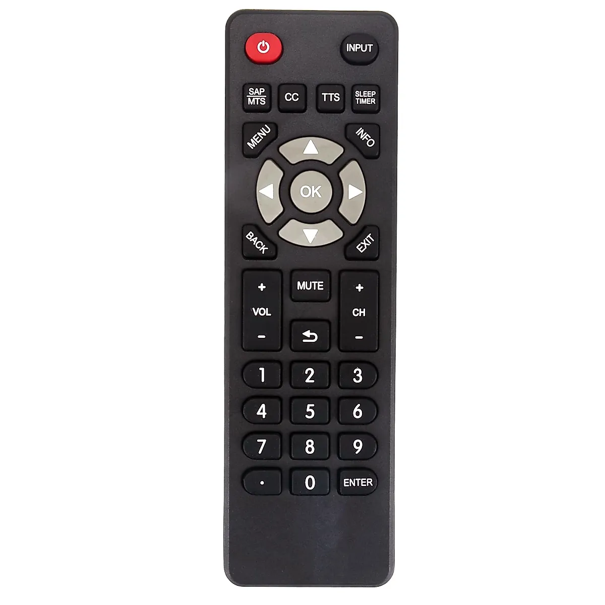 New Replace Remote Compatible with ONN TV ONC18TV001 43" Class FHD 1080P LED TV