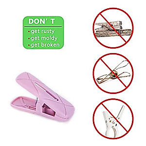 Chip Clips, Clips, Bag Clips, Clothespins, Chip Clip, Clip, Plastic Clothes Pin, Clips for Food Packages, 36Pcs