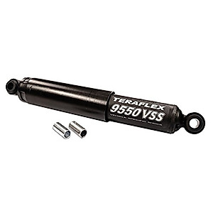 TeraFlex 1513001 Steering Stabilizer, Black