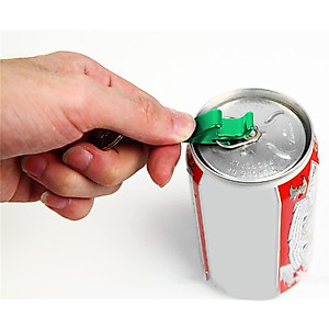 6pcs Portable Beer Bottle Opener, Keychain Pocket Aluminum Beer Can Opener, Beer Bar Tool Gadgets, Summer Beverage Beer Accessories