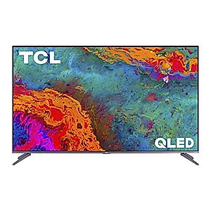 TCL 50-inch 5-Series 4K UHD Dolby Vision HDR QLED Roku Smart TV - 50S535, 2021 Model , Black