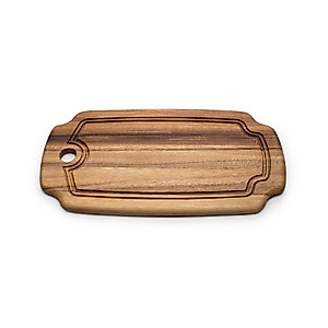 Ironwood Gourmet Rectangular Pinehurst Serving Board, Acacia Wood