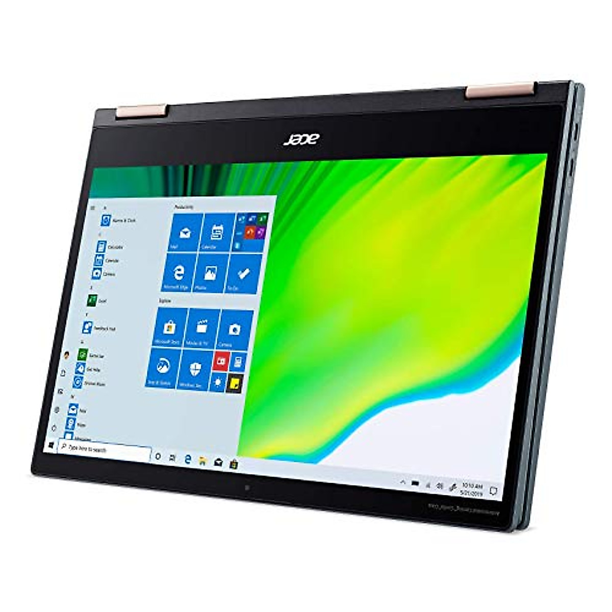 Acer Spin 7, 14" FHD Touch Display, Qualcomm Snapdragon 8cx Gen 2 5G Compute Platform, 8GB LPDDR4X, 512GB Universal Flash Storage, 5G, 4G LTE, Wi-Fi, Backlit KB, FPR, Antimicrobial, SP714-61NA-S1QA