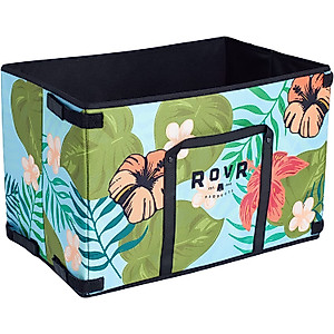 RovR 60 Standard Aloha LandR Bin - Stylish Wagon Bin with Nylon Carrying Straps - Upgrade Your RovR Rollr 60 Wheeled Cooler with The Ultimate Storage Bin