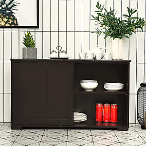 HW53868 Sideboards, Large, Brown