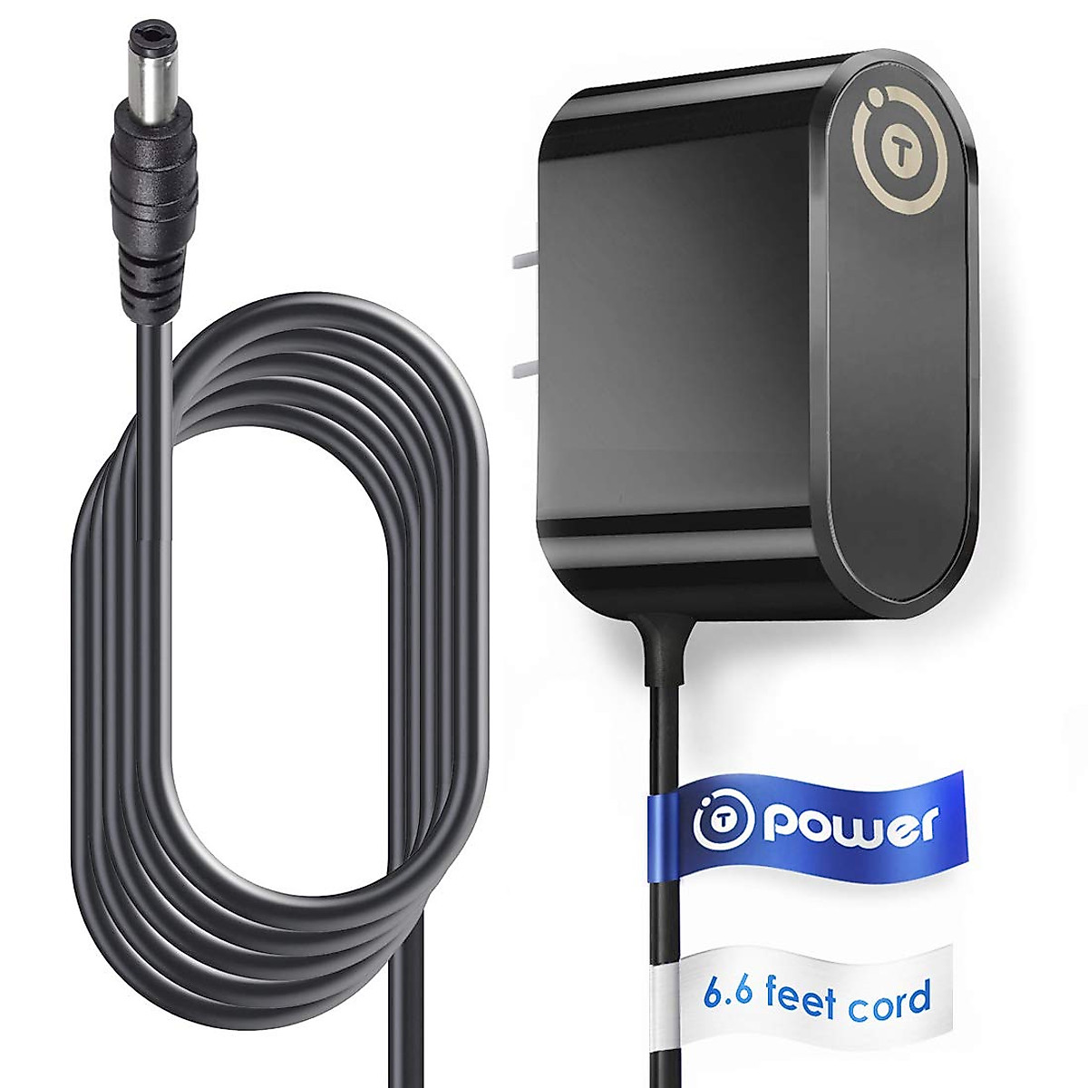 T-Power Charger for 2011-2012 Model Roku HD 2500 HD 2500X 2500R Roku 2 HD 3000D,3000X Roku 2 XD 3050 3050R Roku 2 XS 3100 3100R WiFi Wireless Digital Hd Media Streaming Player Ac Dc Adapter