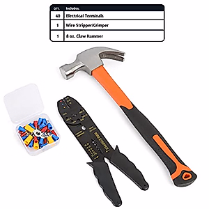 GreatNeck MS191 191-Piece Tool Kit, Boat Accessories Marine Tools Set, Rust Resistant Hand Tools Water Resistant Storage Case