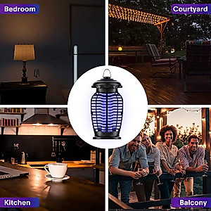 Bug Zapper Indoor/Outdoor Electronic Mosquito Zapper Fly Traps Gnat Killer Insect Fly Zappers
