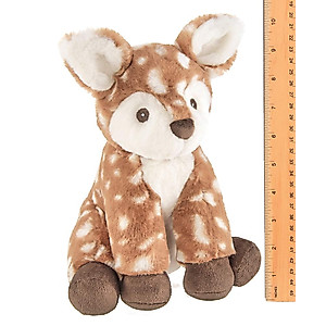 Bearington Baby Willow Plush Fawn Stuffed Animal, 9 inches