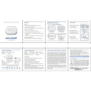 AKOi Heart Real Time Baby Care Alarm System, Baby Monitoring Sensor, Breathing Monitor, Rollover Monitor, Diaper Monitor
