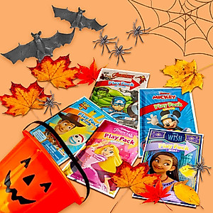 Baby Shark Mini Party Favors Set for Kids - Bundle with 24 Mini Baby Shark Grab n Go Play Packs with Coloring Pages, Stickers and More (Baby Shark Birthday Party Supplies)