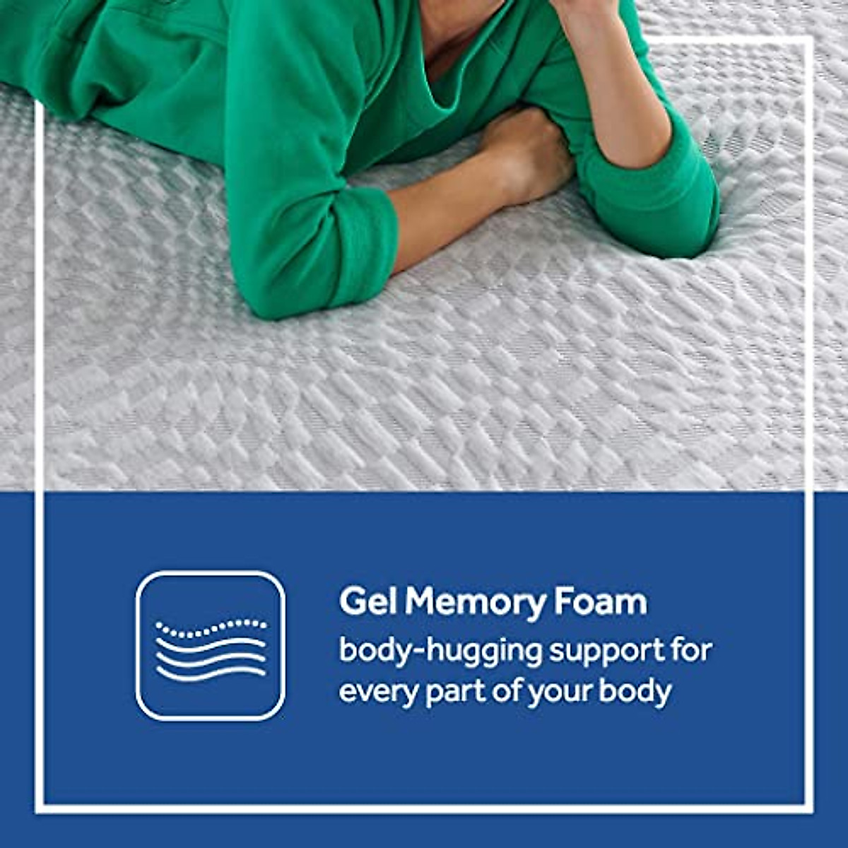 Sealy Essentials 10" Memory Foam Bed in Box, Full