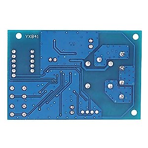Battery Charging Controller Module, 6-60V 10A Lithium Battery Charging Control Module Board Automatic Charger Power Source Switch for Car Generators, Solar Power, Wind Turbines