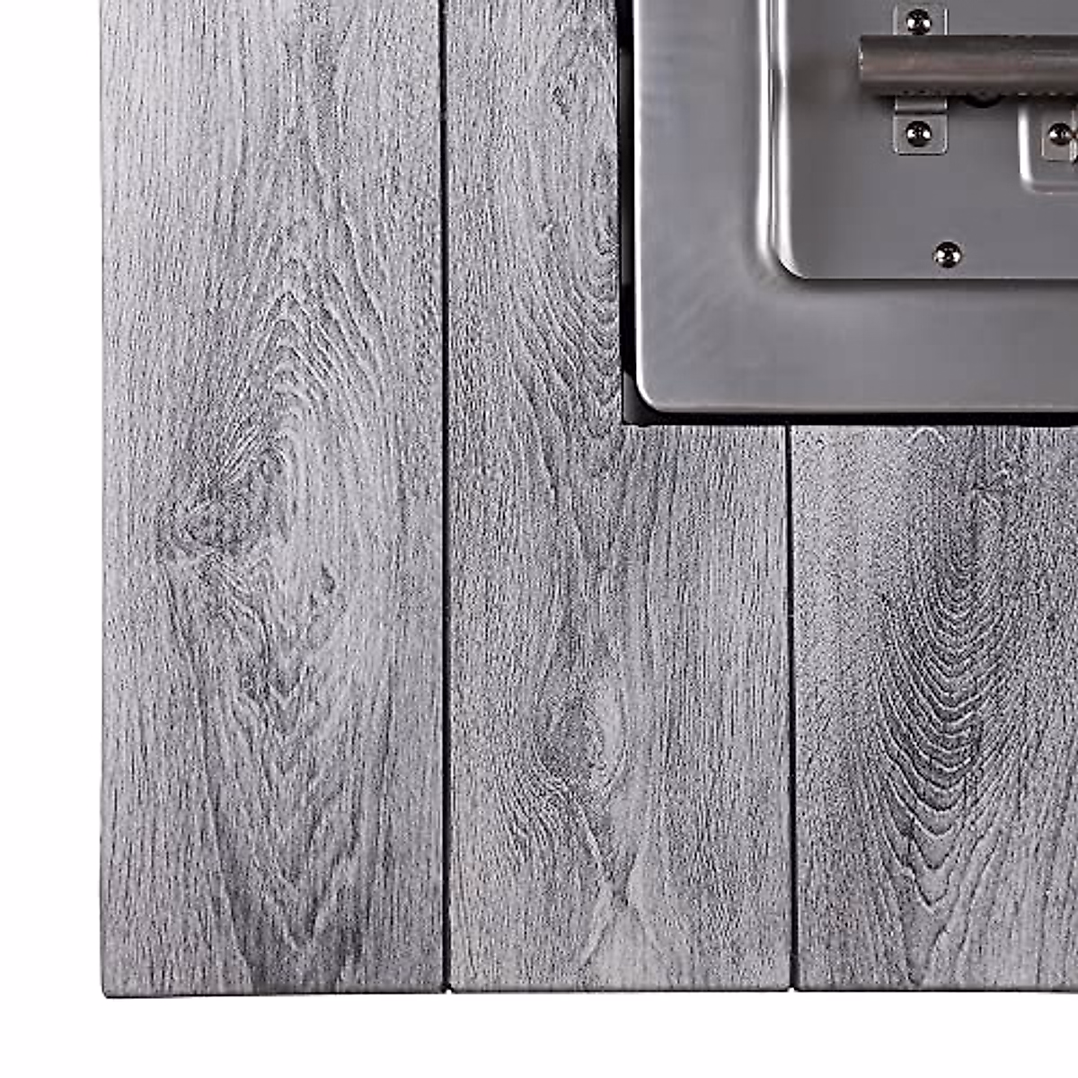 Endless Summer Gas Outdoor Fire Pit Gad17104es Rustic Square Steel