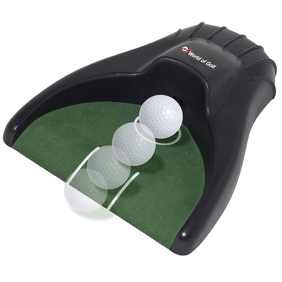 JEF World Of Golf Automatic Putting Cup , Black
