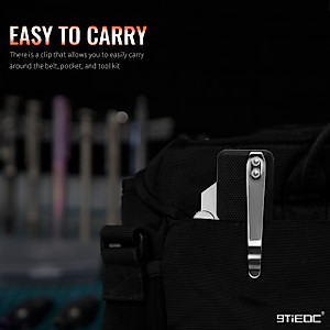 9TiEDC Folding Utility Knife,G10 Handle Heavy Duty Safety Box Cutter,Razor Knife & EDC Pocket Knife with Extra 10PC Blades,Perfect for Household Tools,Office,Factory,Outdoor Use.