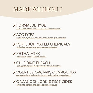 MakeMake Organics Organic Pillowcase Toddler (Set of 2) GOTS Certified Organic Cotton Toddler Pillowcase Zippered Breathable Non Toxic Fits 13x18 Toddler Travel (14x19, Pearl White)