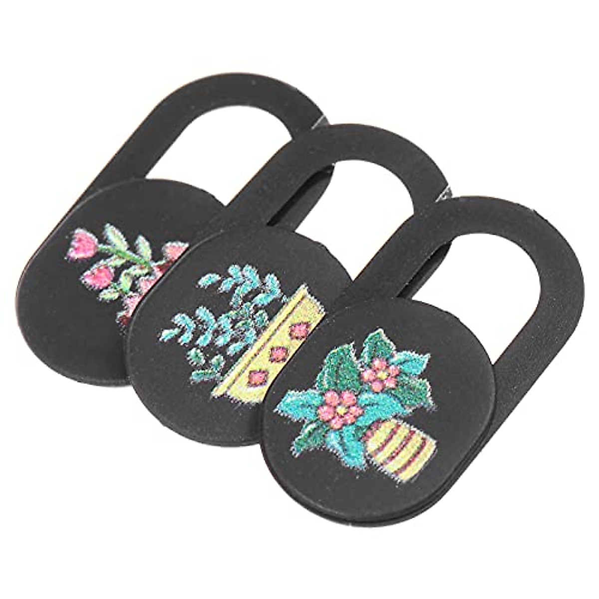 ifundom 3Pcs Camera Cover Smartphone Anti Covers Laptop Slide Blocker Tablet Webcam Lids Laptop Sticker Camera Stickers Smartphone Phones Slim Laptop Webcam Covers abs Plastic Privacy Flat