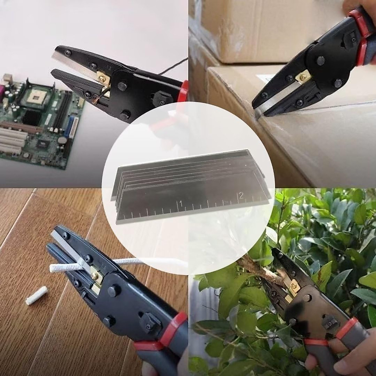 2024 New 10pcs 2.5 in Blades w/Storage box Fit for Craftsman Handi-Cut 37300 37310 37200 301 Accu-cut by Goodicare