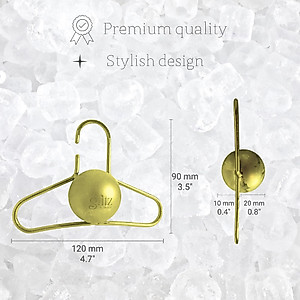 Glitz and More Stainless steel Chilling Coffee Espresso Ball for Coffee Lovers Gold Silver Java Ball Brew Chilling Ball (Gold)