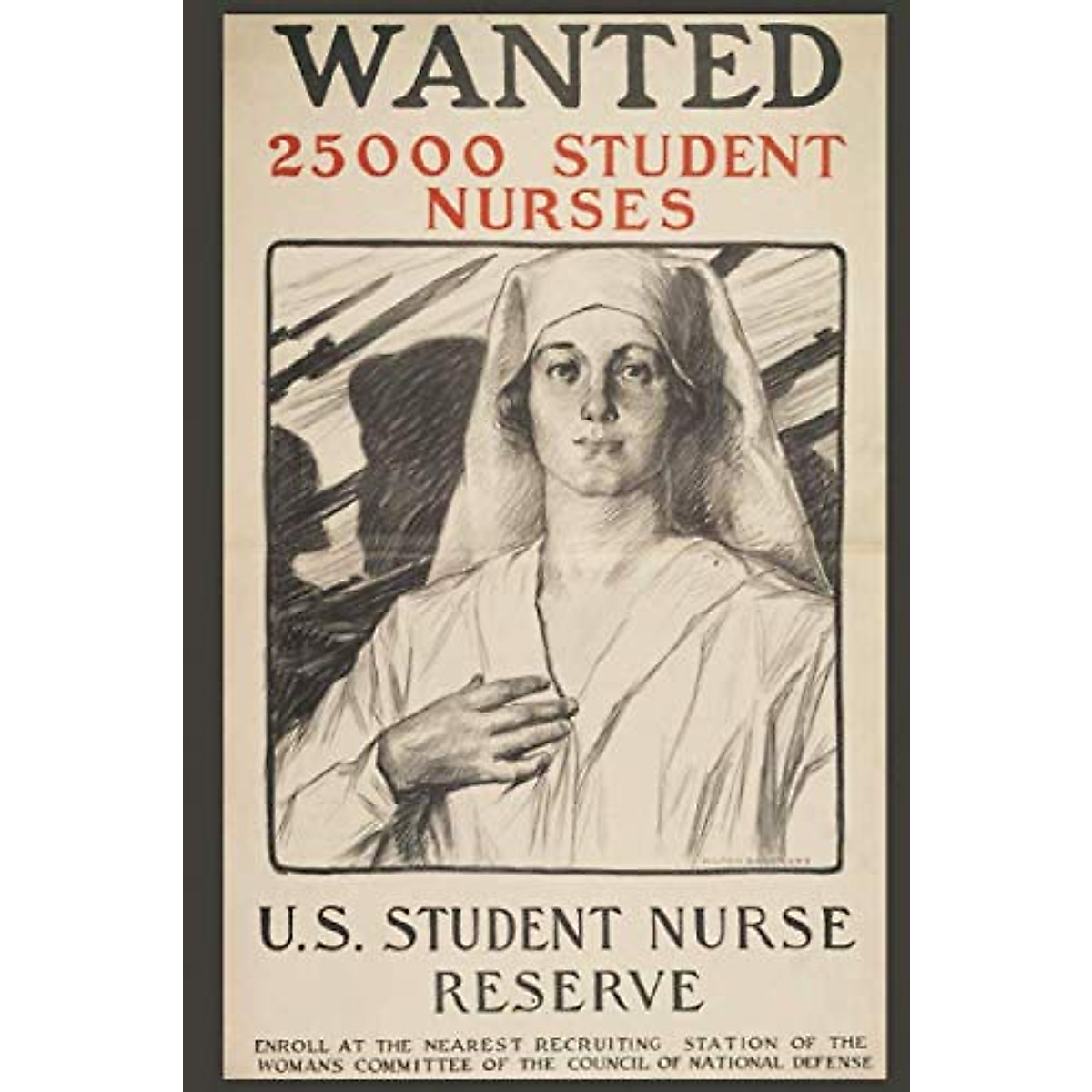 Vintage Nursing Student Nurse Composition Notebook 6 x 9 inch 100 College Ruled Pages Journal Diary Gift LPN RN CNA School