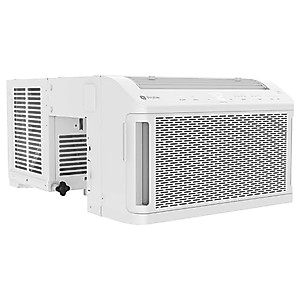 GE Profile ClearView Window Air Conditioner 8,300 BTU, WiFi Enabled, Ultra Quiet for Medium Rooms + GE Profile Air Purifier | Removes Allergens, Odors & Other Impurities Bundle