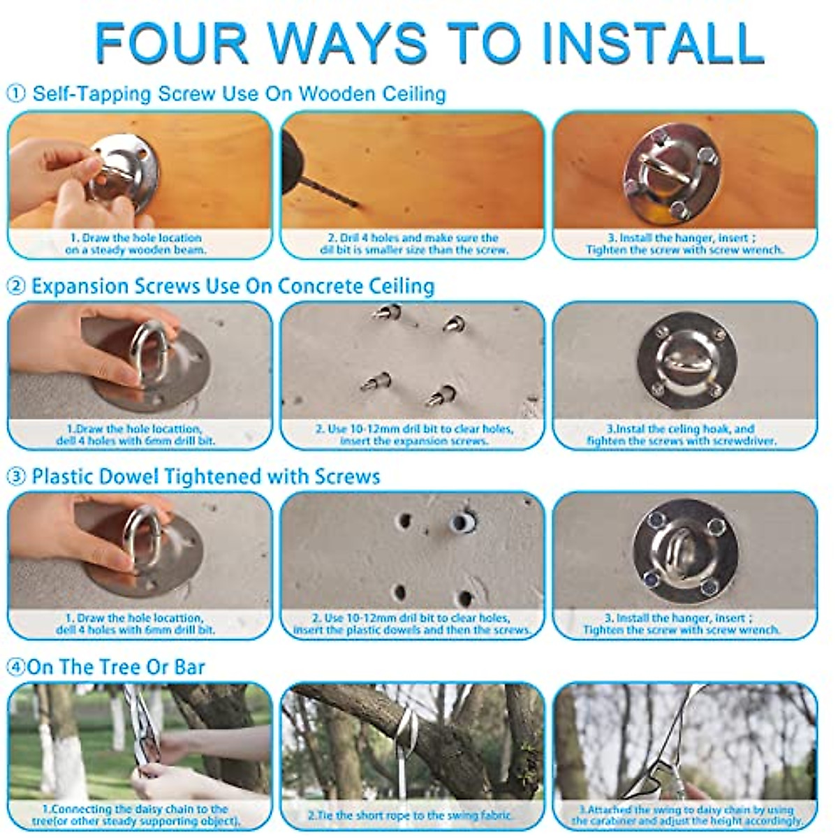 Indoor Therapy Sensory Swing, Special Needs Joy Cuddle Ceiling Snuggle Swings, Outdoor Room Adjustable Fabric Hammock, Autism, ADHD, Aspergers, Sensory Integration, Kids Boy Girl Children Teens Gift