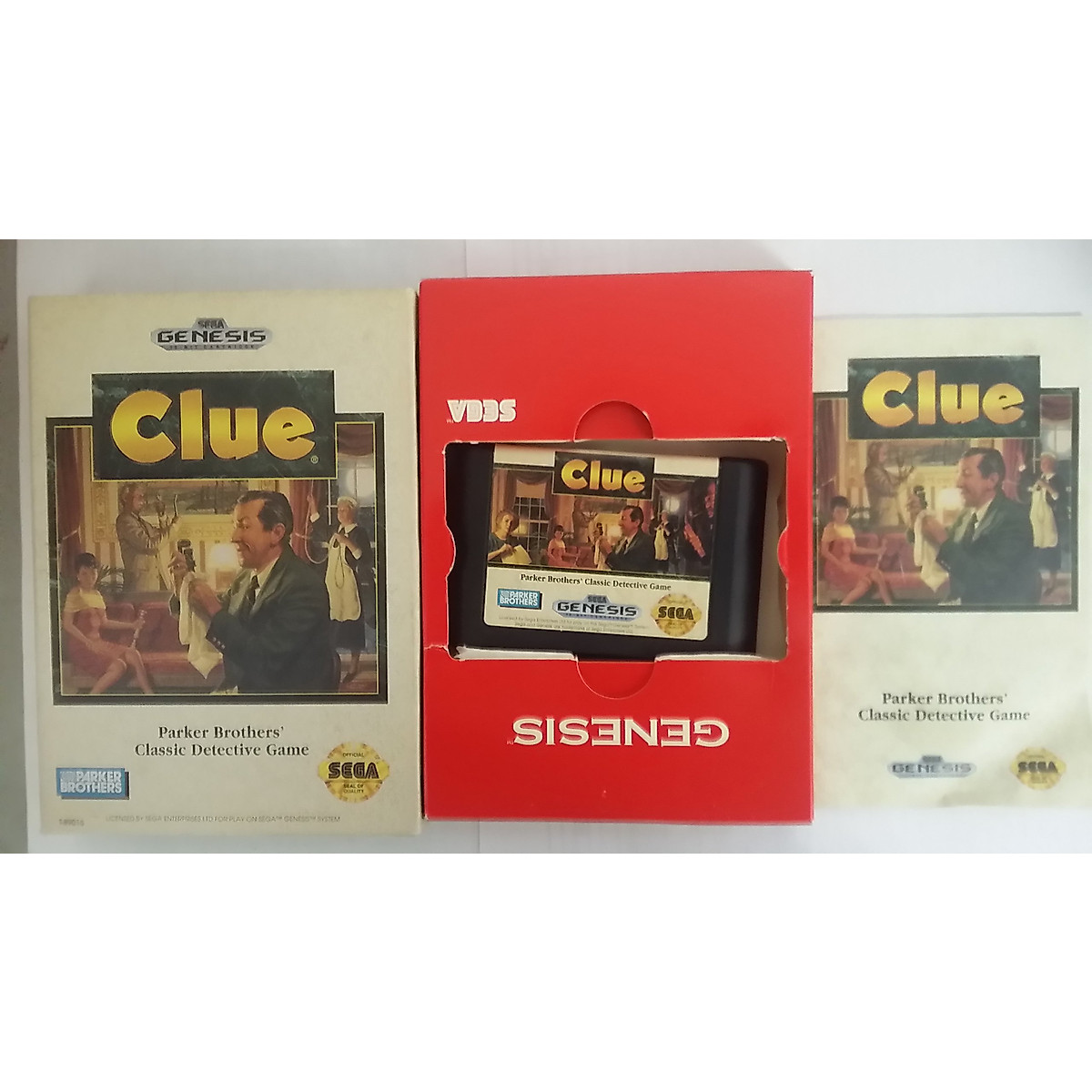 Clue - Sega Genesis