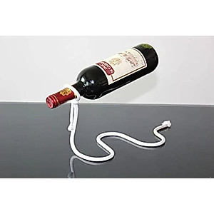 NC Personalized Fashion Wine Bottle Holder Creative Gift Hanging Iron Rope Wine Rack Decoration Party Decoration