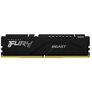 Kingston Fury Beast 32GB (2x16GB) 5600MT/s DDR5 CL40 DIMM (Kit of 2) Desktop Memory KF556C40BBK2-32
