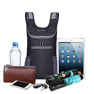 G4Free Lightweight Packable Hiking Daypacks 11L + Mini 10L Hiking Backpack Small Cycling Backpack For Outdoor