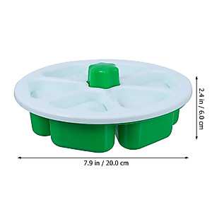 Hemoton 6 in 1 Rice Ball Mold Triangle Musubi Maker DIY Sushi Bento Nori Kitchen Rice Mould Nori Seaweed Punch Cutter for Home Party Kids Meal