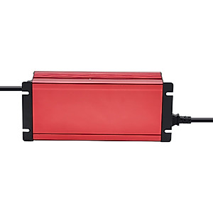 Eseegoo 48 Volt 10 AMP Battery Charger Compatible with EZGO RXV & TXT for 48 Volt Golf Carts with RXV Plug/ 3 Pin Triangle Style Plug