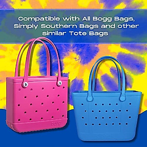 FRESHe BOGLETS - Simply Southern BEACH Charm Accessories - Decorative Charms perfect for your Tote Bag. - Multiple Charms (Crab Charm)