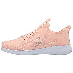 Propét Women's TravelBound Spright Sneakers, Peach Mousse, 6.5 Wide US