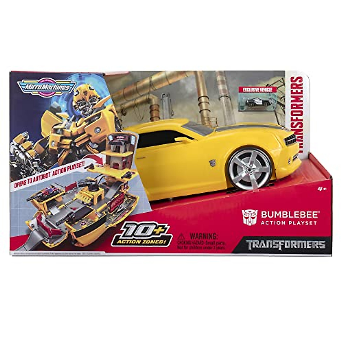 Micro Machines Bumblebee Playset - Transformers - Autobots - More Than Meets The Eye