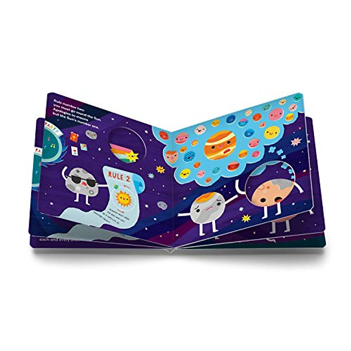 I Heart Pluto: A Rhyming Solar System Board Book with Unique Planet Cutouts - From the #1 Science Author for Kids