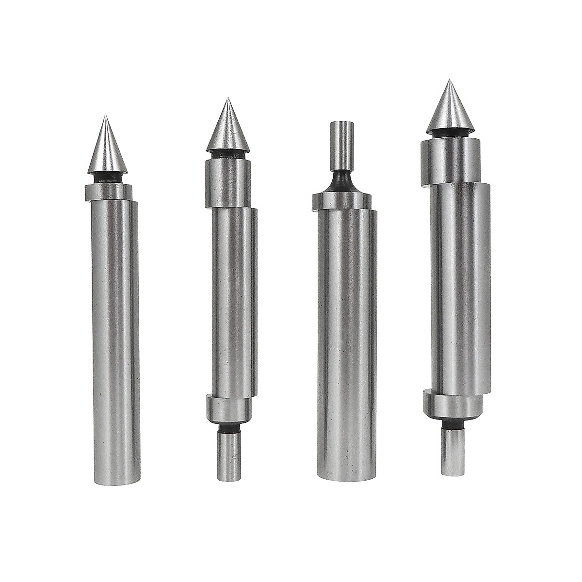 Taytools 466170 4 Piece Edge Center Finder Set with Single End, Double End and Cone Tips