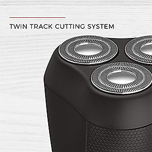 Remington Twin Track Corded Electric Rotary Shaver, 1 count