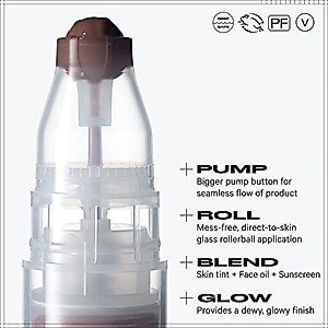 Milk Makeup Sunshine Skin Tint SPF 30, Medium - 0.54 oz - Hydrates & Evens Skin Tone - Weightless Coverage, Dewy Glow - All Skin Types - Non-Comedogenic - Vegan, Cruelty Free