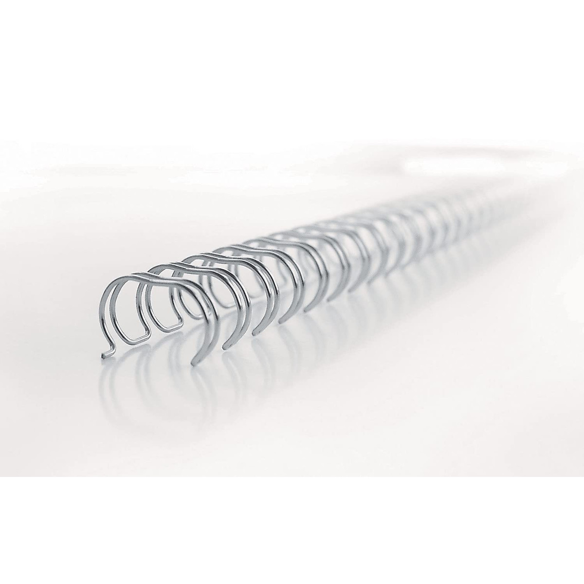 GBC WireBind Binding Wires, 12.5 mm, 115 Sheet Capacity, A4, Silver, Pack of 100, RG810897