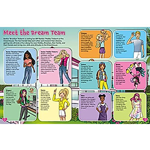 Barbie Dreamhouse Seek-and-Find Adventure: 100% Officially Licensed by Mattel, Sticker & Activity Book for Kids Ages 4 to 8