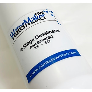 Nimbus WaterMaker 5 ReplacementWater Filter Kit, Nimbus 104208, 104592, 101803, Pelican 104863