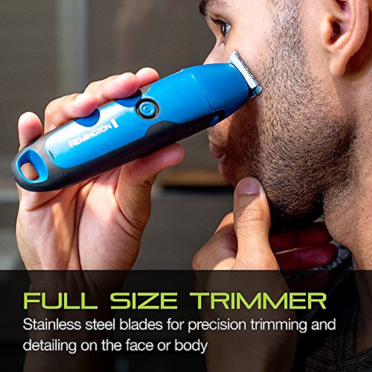 Remington PG6250 WetTech Lithium Powered Head, Beard, & Body Grooming Kit, Trimmer (8 Pieces)